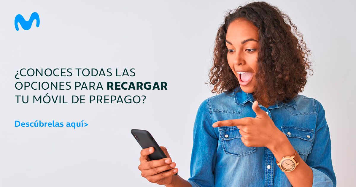 Recarga el saldo de tu móvil prepago Movistar - 4780200