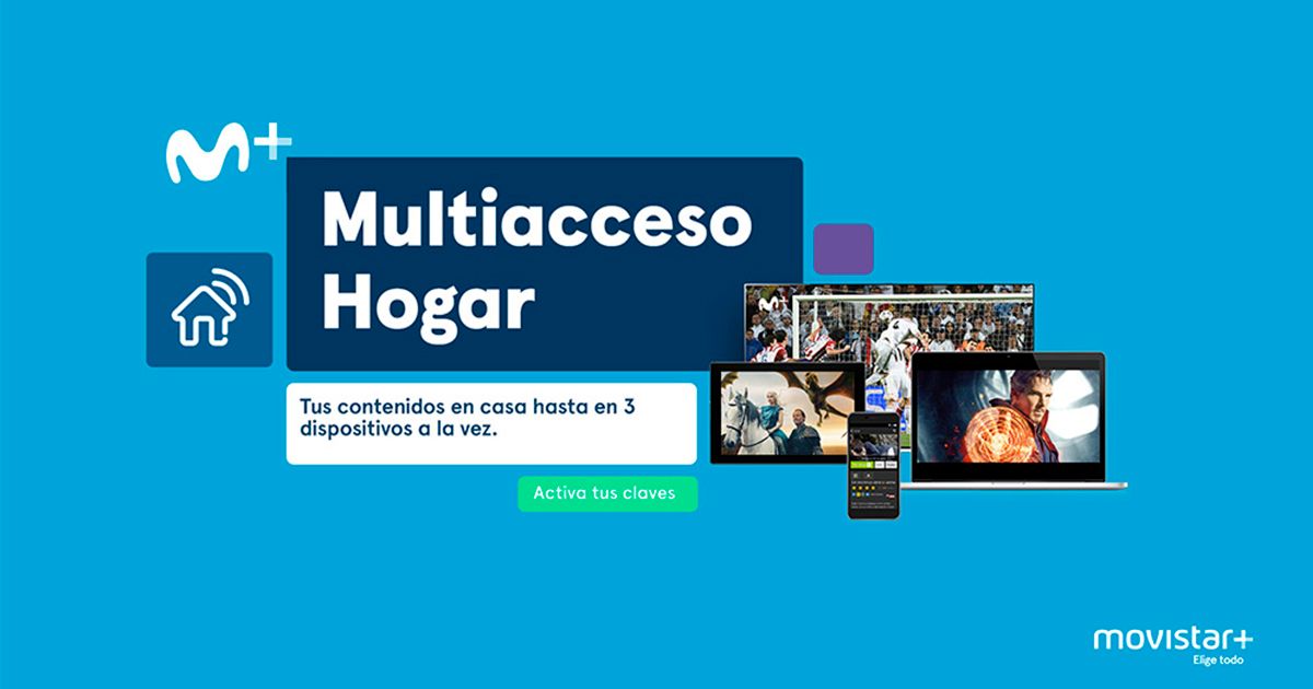 Funcionalidad Movistar+: Multiacceso Hogar - movistar - 3039606